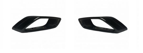 Черные насадки глушителя BMW G30 » 18308631960/18308631961