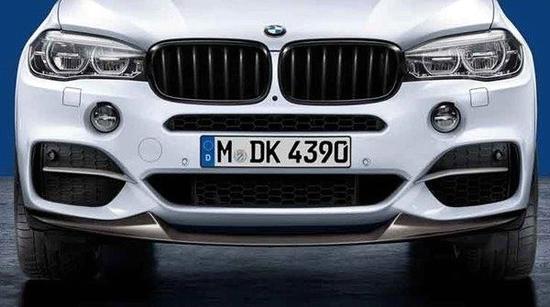 Карбоновый сплиттер M Performance — BMW X5 F15
