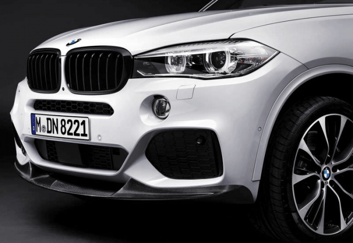 Карбоновый сплиттер M Performance — BMW X5 F15
