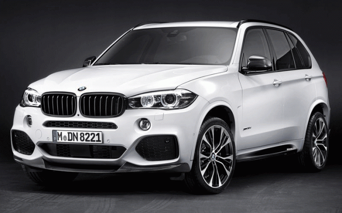Карбоновый сплиттер M Performance — BMW X5 F15