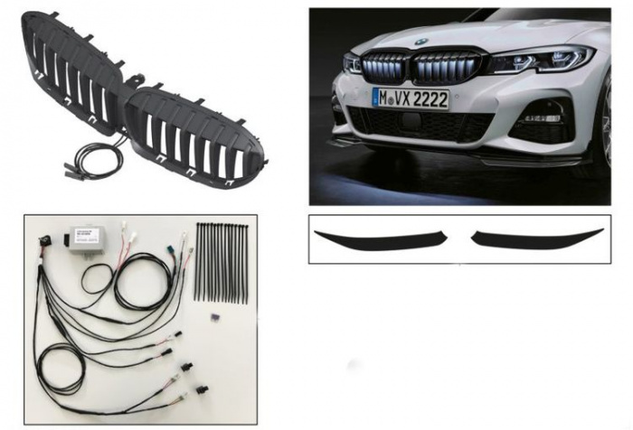Решетка Iconic Glow для BMW G20 3-серии » 63172466703