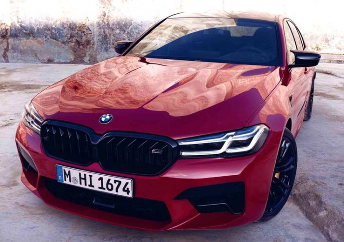 Решетка радиатора BMW M Performance для M5 F90 » 51138080591