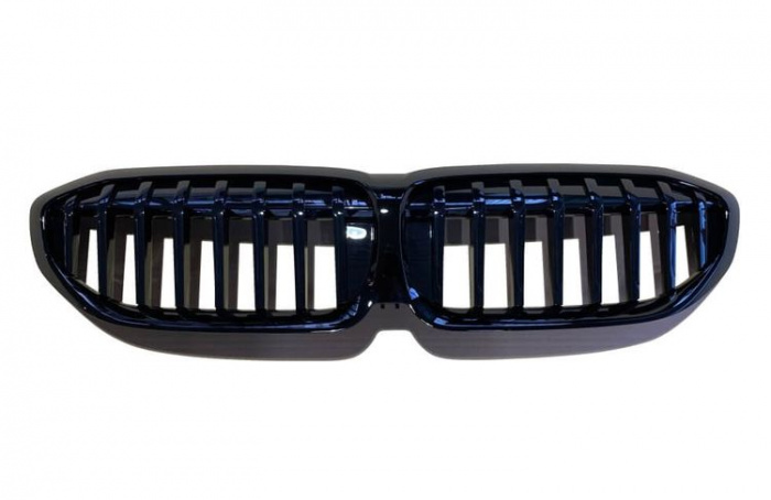 Черная решетка радиатора Shadowline для BMW G20. 51138072085